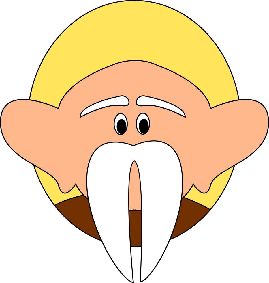 Wise Old Man Illustration Vector On White Background 13683468 Vector Art At Vecteezy