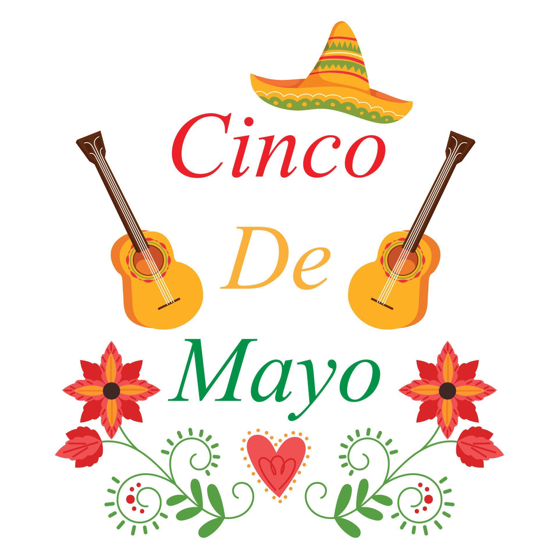 Cinco De Mayo Calligraphy Text for Greeting Card Design 13686569 Vector ...