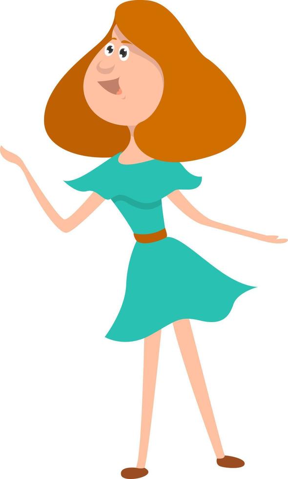Smiling Girl Illustration Vector On White Background 13687355 Vector Art At Vecteezy