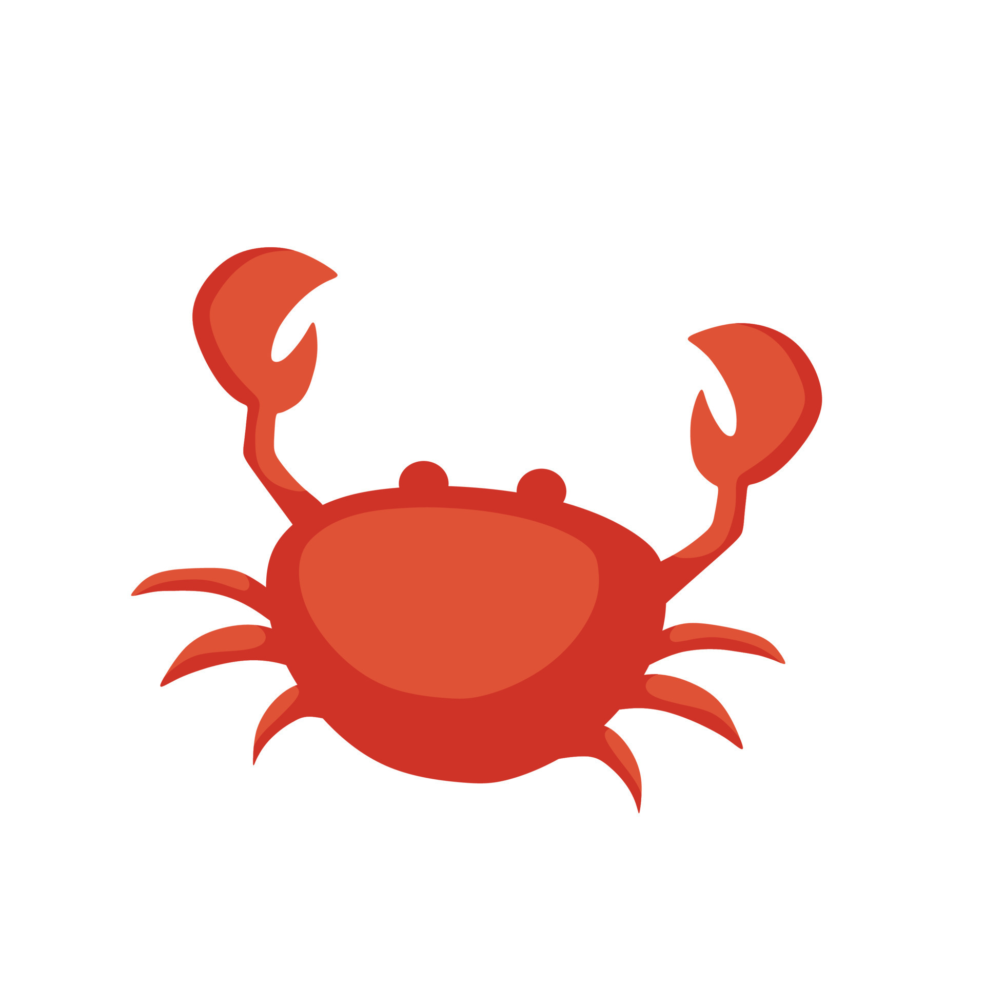 Sea crab. Vector cartoon illustration. 13688549 Vector Art at Vecteezy Sea crab. Vector cartoon illustration. 13688549 Vector Art at Vecteezy