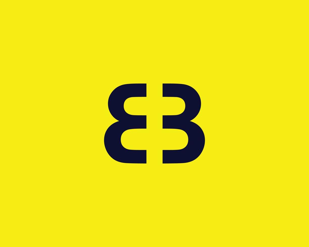BB logo design vector template 13693680 Vector Art at Vecteezy