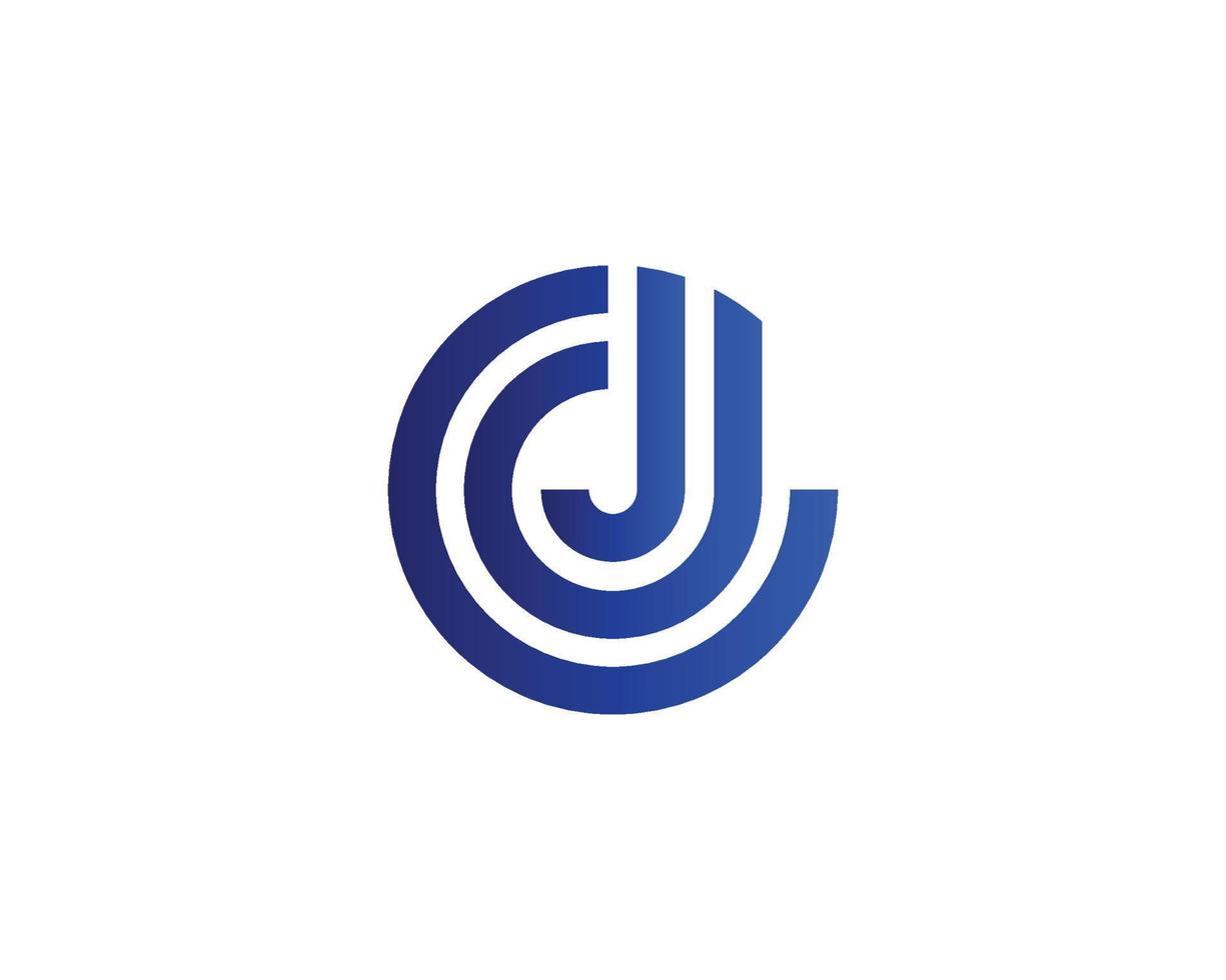 CJ JC Logo design vector template 13693842 Vector Art at Vecteezy