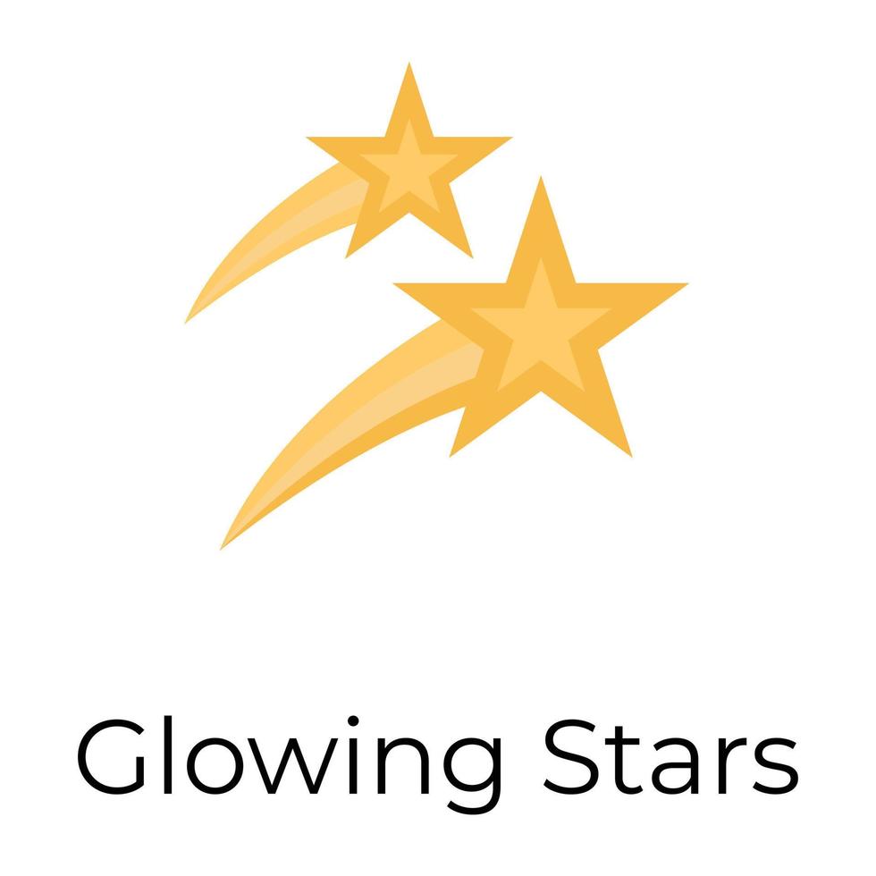 Trendy Glowing Star 13698042 Vector Art at Vecteezy