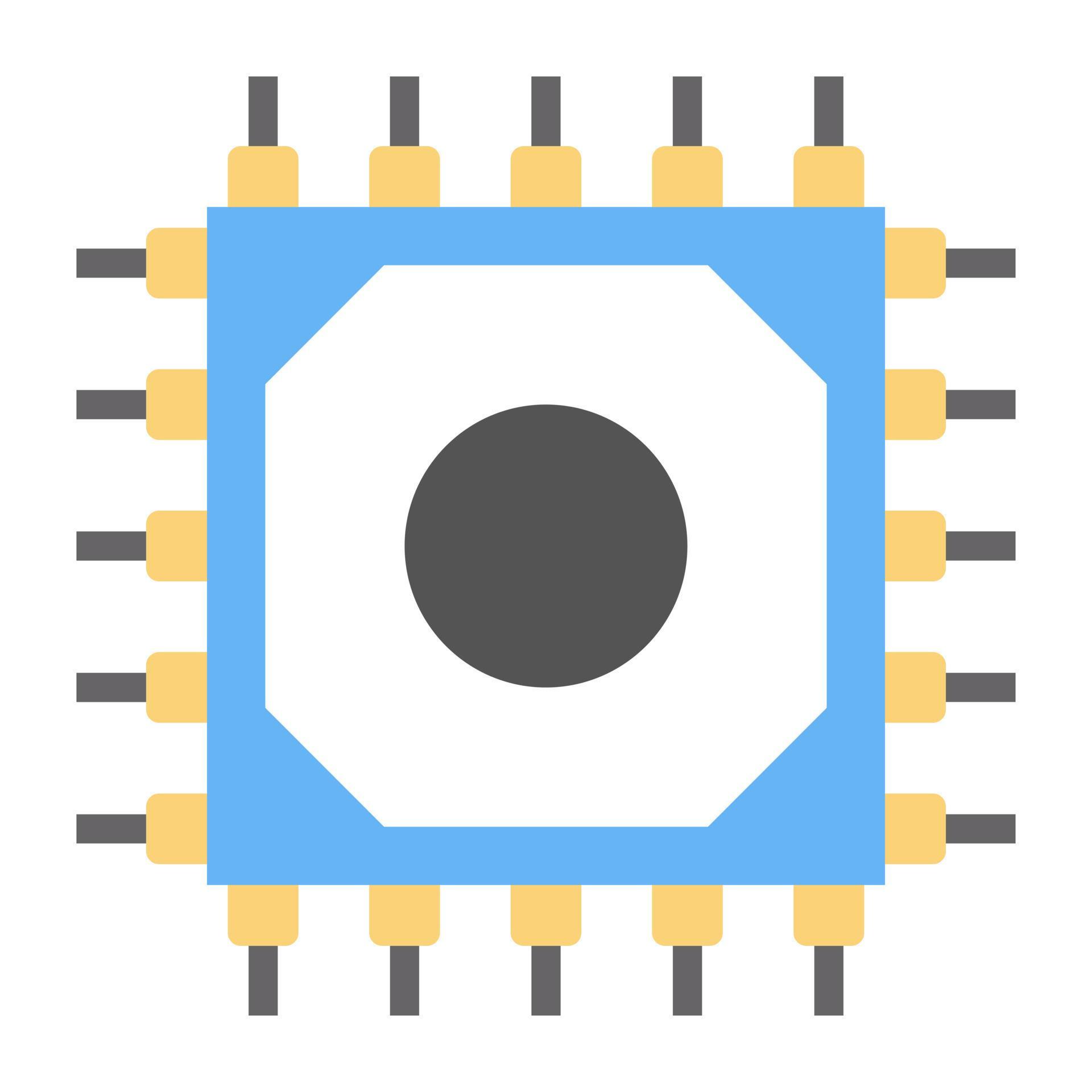 Trendy Microprocessor Concepts 13698404 Vector Art at Vecteezy