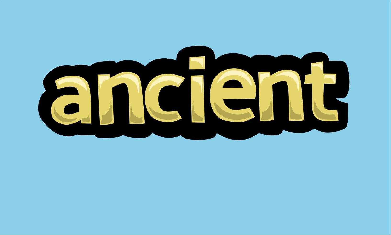 ANCIENT writing vector design on a blue background 13700394 Vector Art ... ANCIENT writing vector design on a blue background 13700394 Vector Art ...