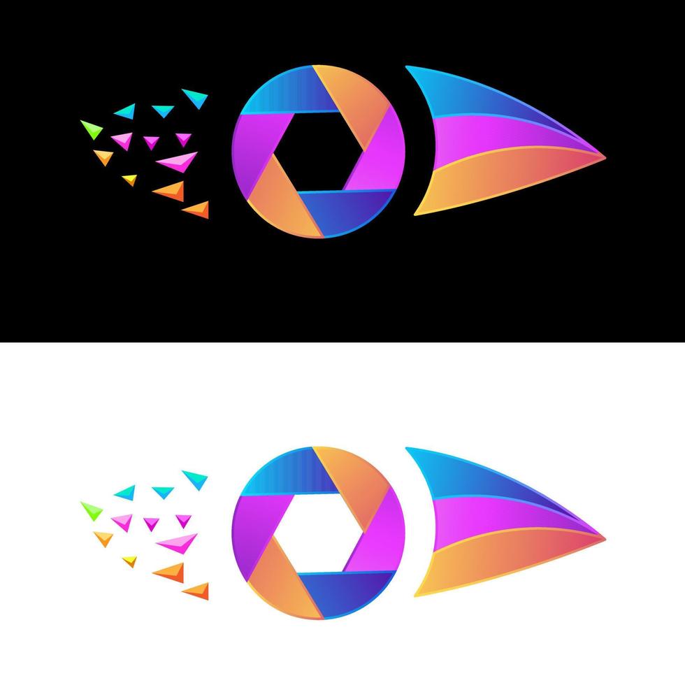 Eye Logo Design Template Creative Camera Vision Logotype Eye Illustration Vector 13700592