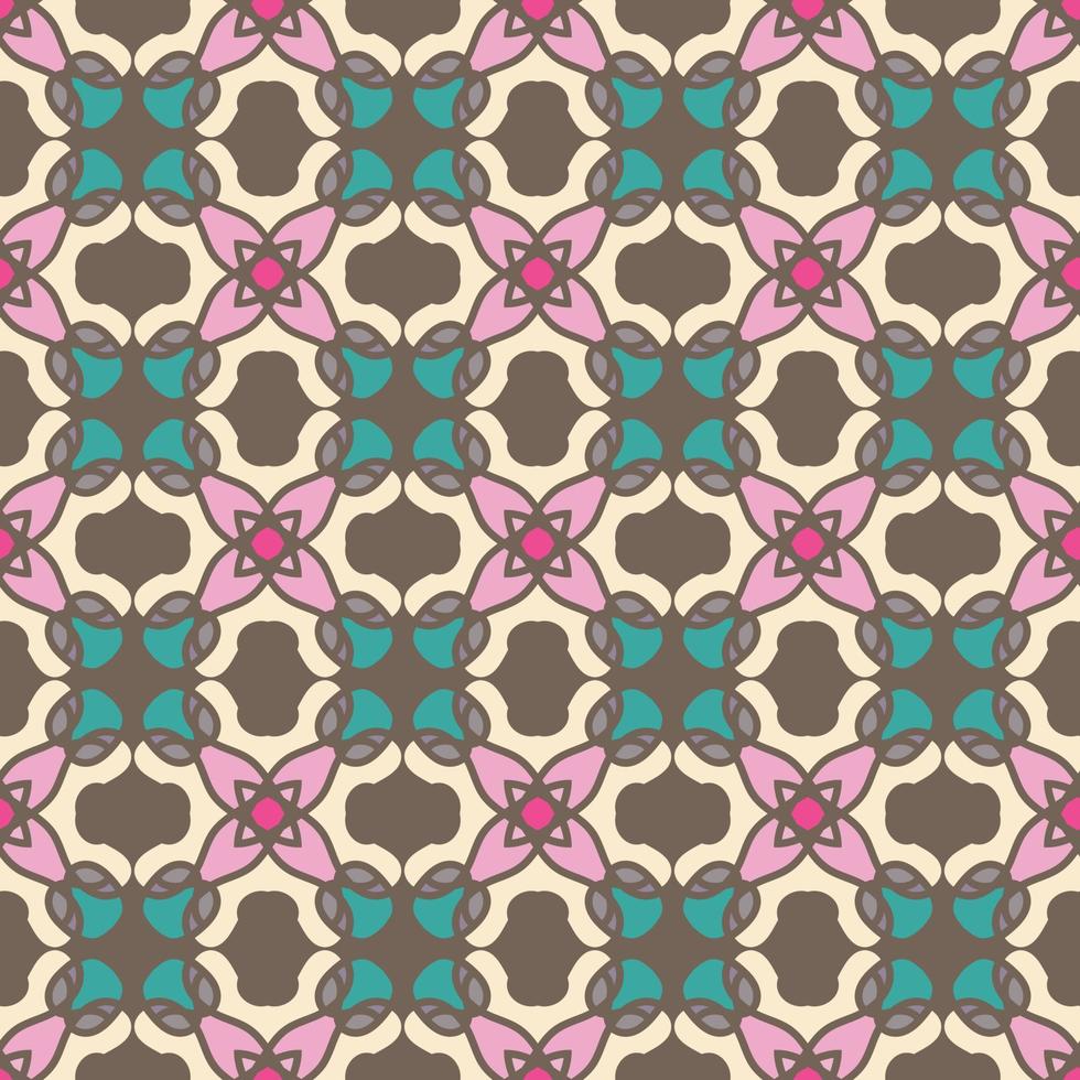 New Abstract Art Seamless Pattern Design Vector Seamless Background