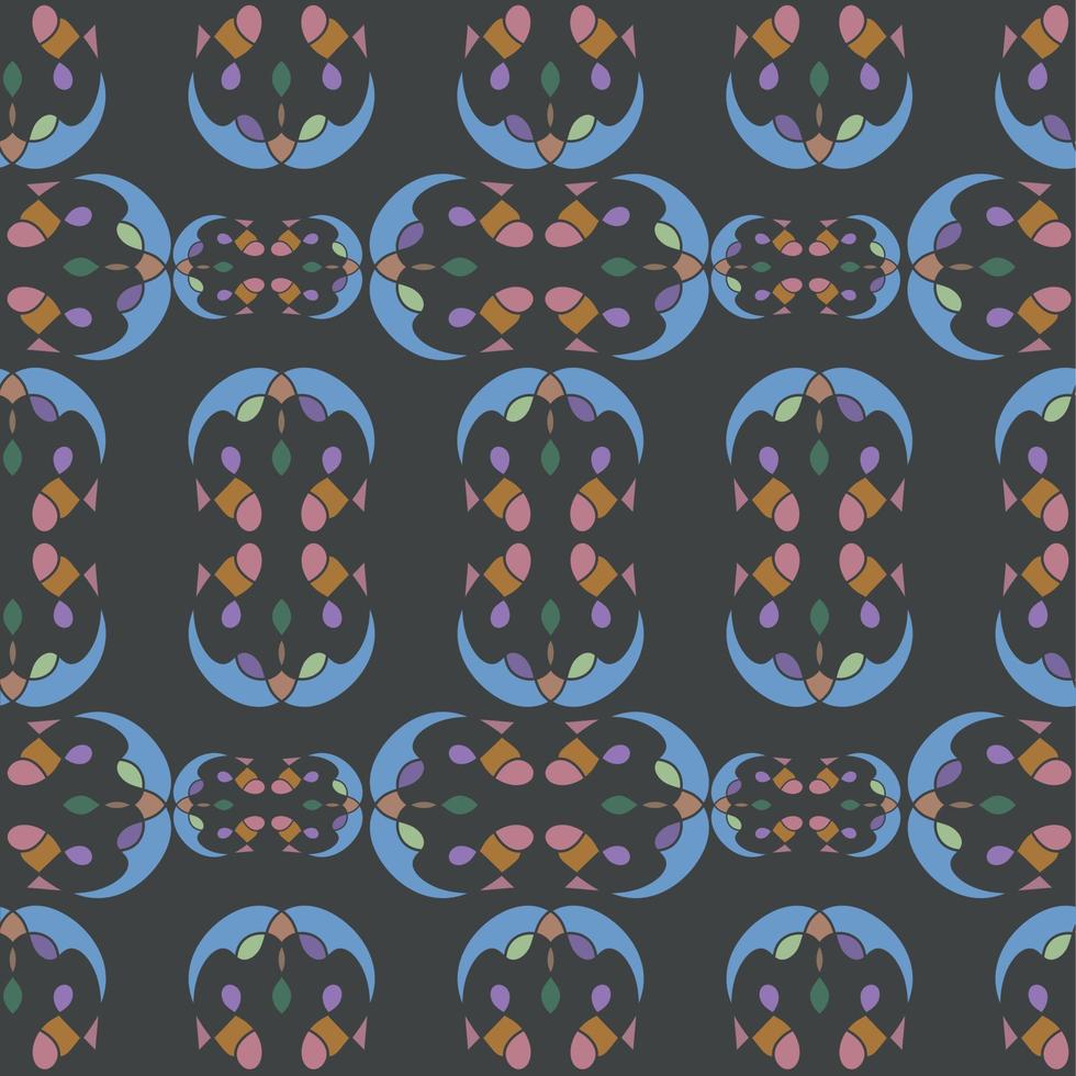 New Abstract Art Seamless Pattern Design Vector Seamless Background
