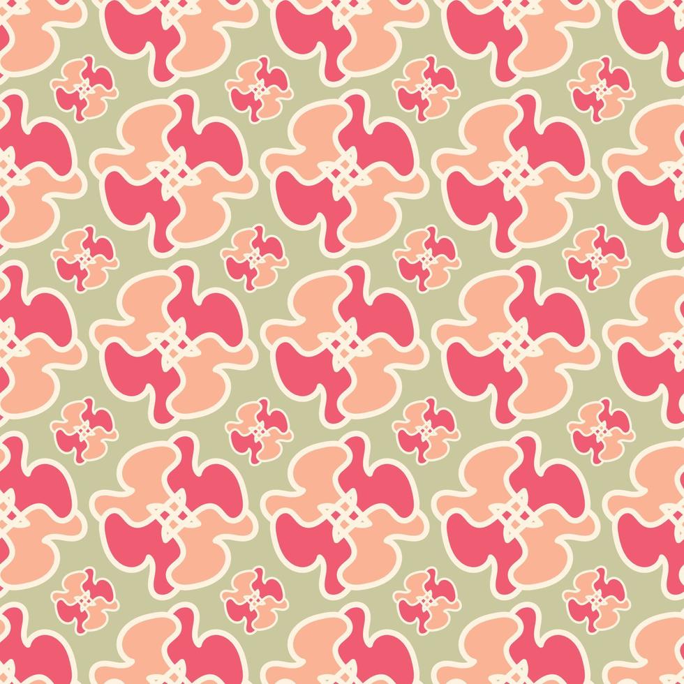 New Abstract Art Seamless Pattern Design Vector Seamless Background