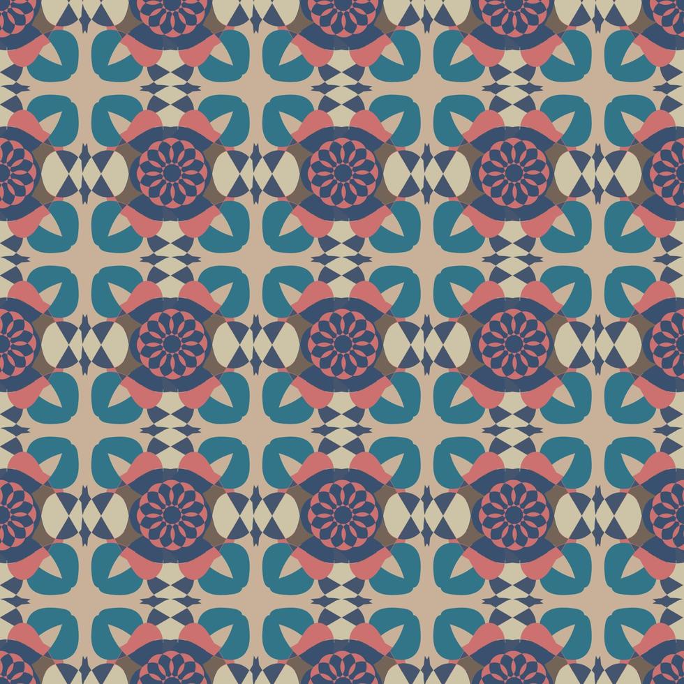 New Abstract Art Seamless Pattern Design Vector Seamless Background
