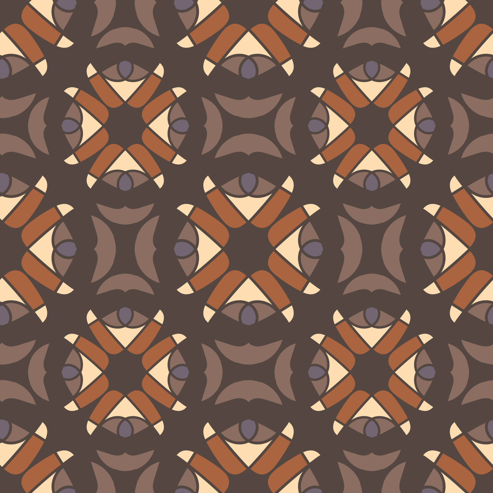 New Abstract Art Seamless Pattern Design Vector Seamless Background