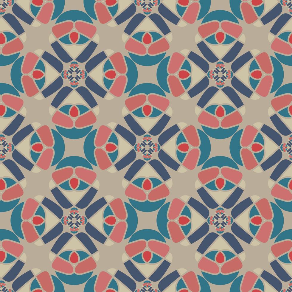 New Abstract Art Seamless Pattern Design Vector Seamless Background