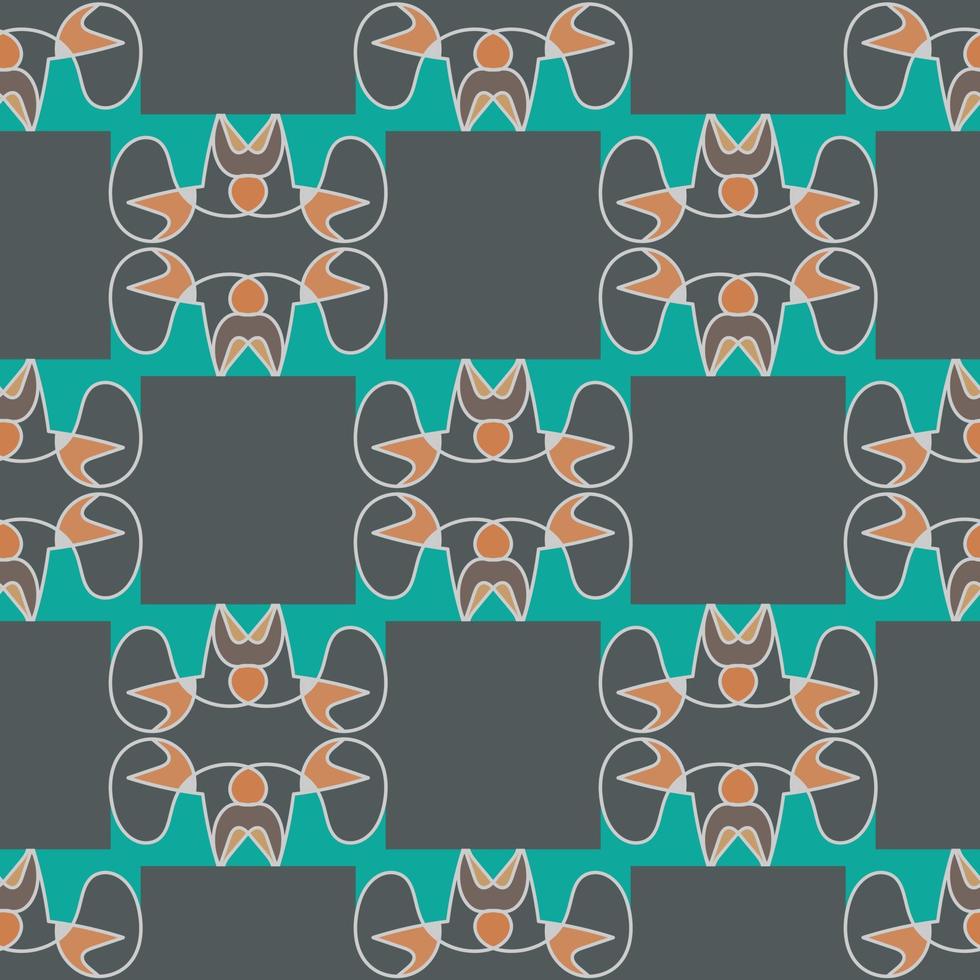 New Abstract Art Seamless Pattern Design Vector Seamless Background