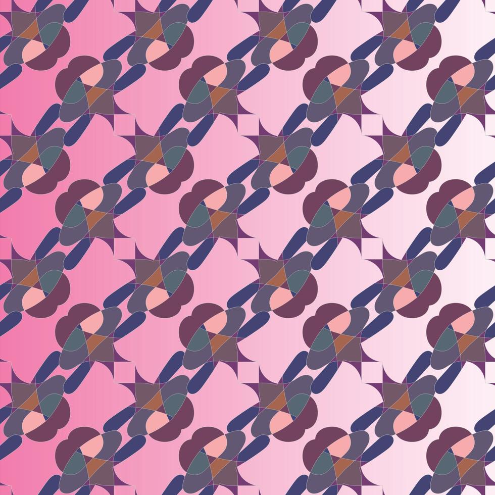 New Abstract Art Seamless Pattern Design Vector Seamless Background