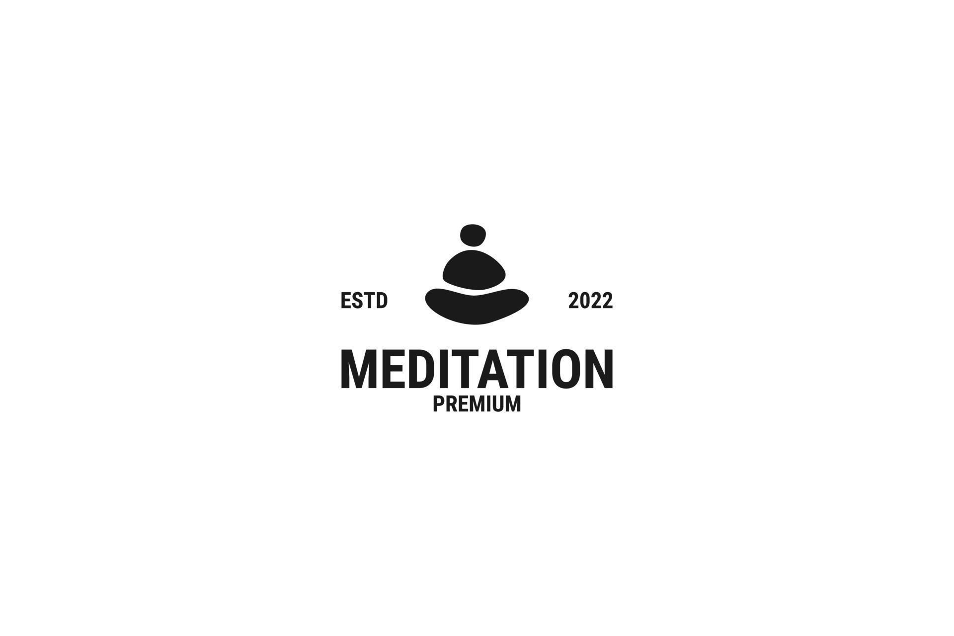 Flat stone yoga logo design vector illustration idea 13701727 Vector ... Flat stone yoga logo design vector illustration idea 13701727 Vector ...