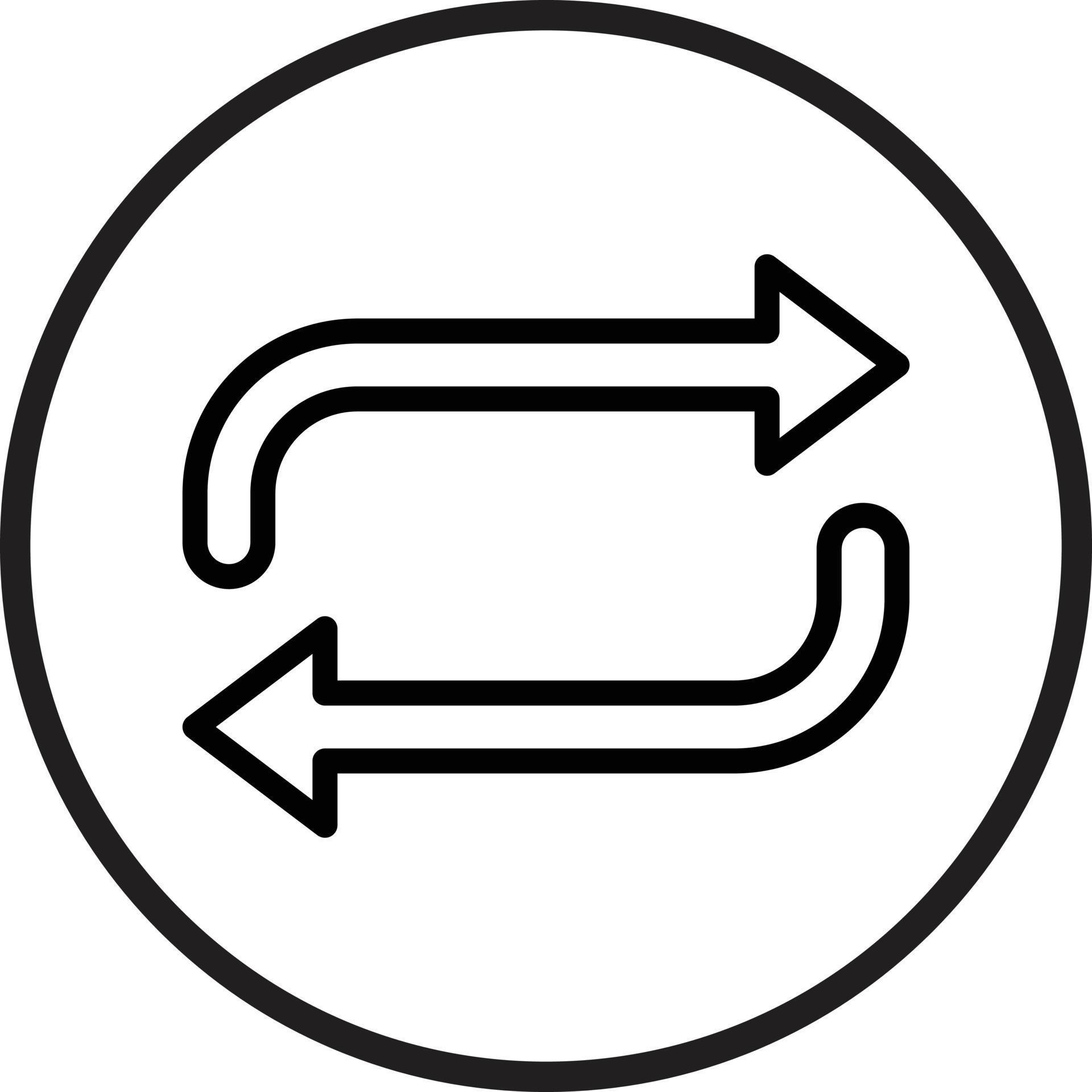 Repeat Icon Style 13708293 Vector Art at Vecteezy