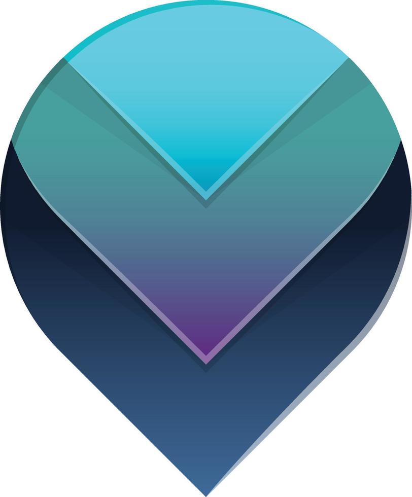 Abstract Location Pin Logo Illustration In Trendy And Minimal Style 13709376 Vector Art At Vecteezy