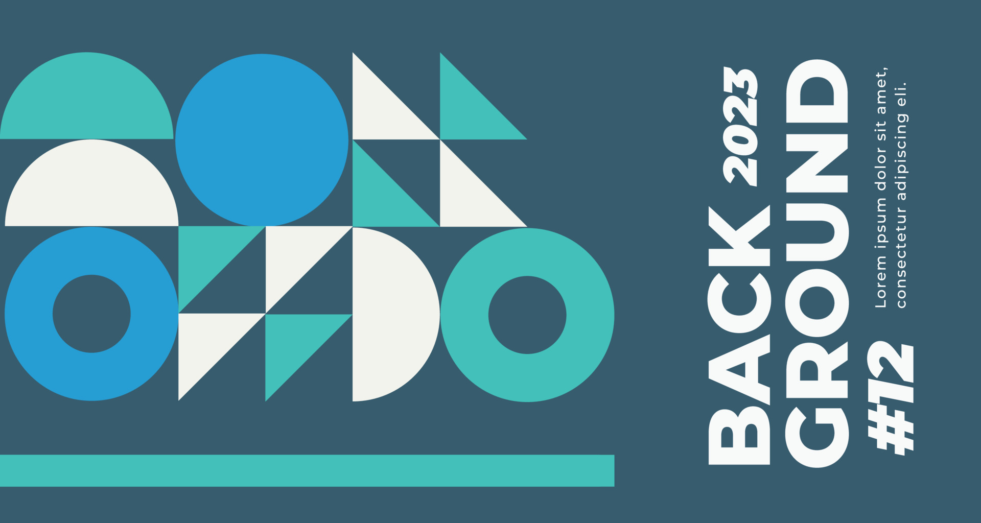 Modern Grid Banner With Geometric Shapes Geometry Graphics And Abstract Background Vector