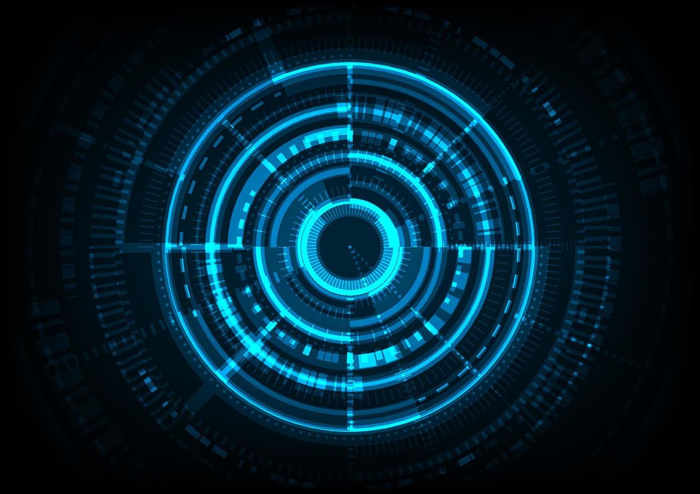 Abstract futuristic circuit board, Illustration computer digital high technology concept, Vector ...