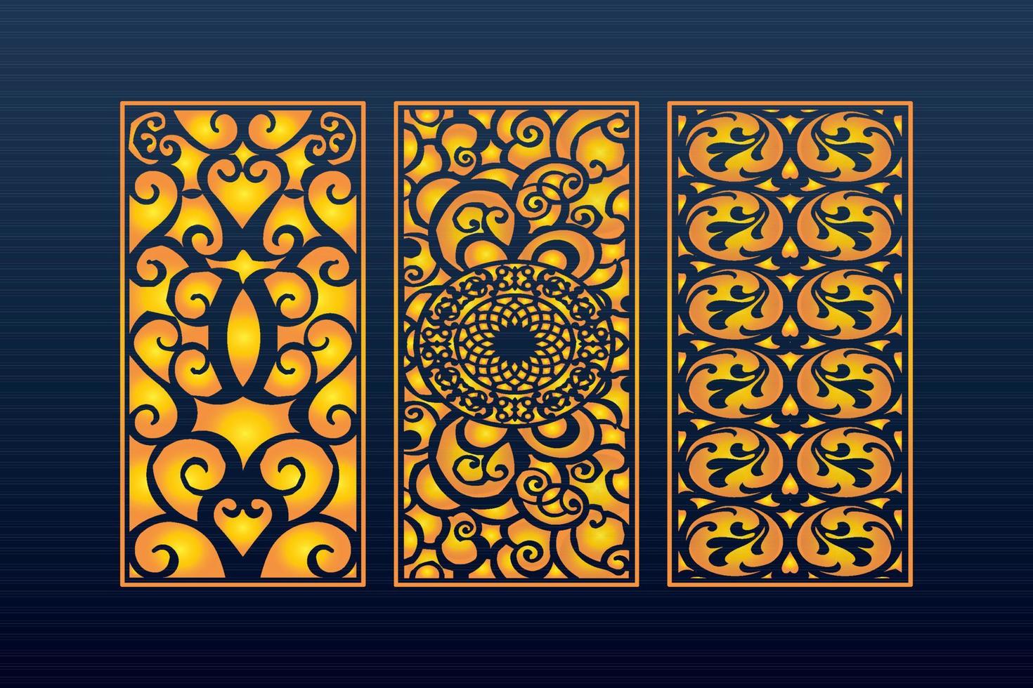 Abstract Geometric Islamic Background Decorative Arabic Ornament Cnc Cut Laser Pattern 13718337