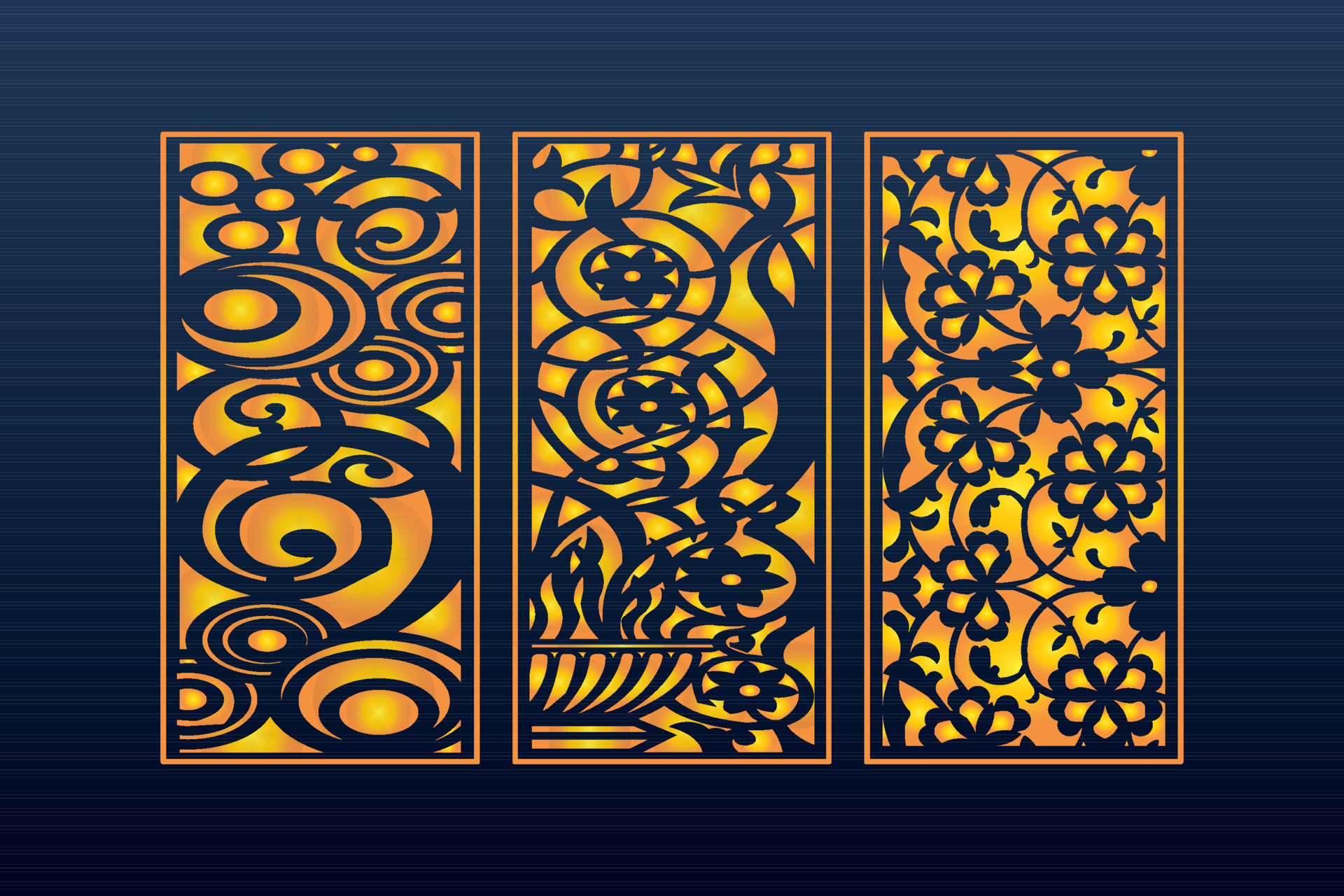 Abstract Geometric Islamic Background Decorative Arabic Ornament Cnc Cut Laser Pattern 13718344