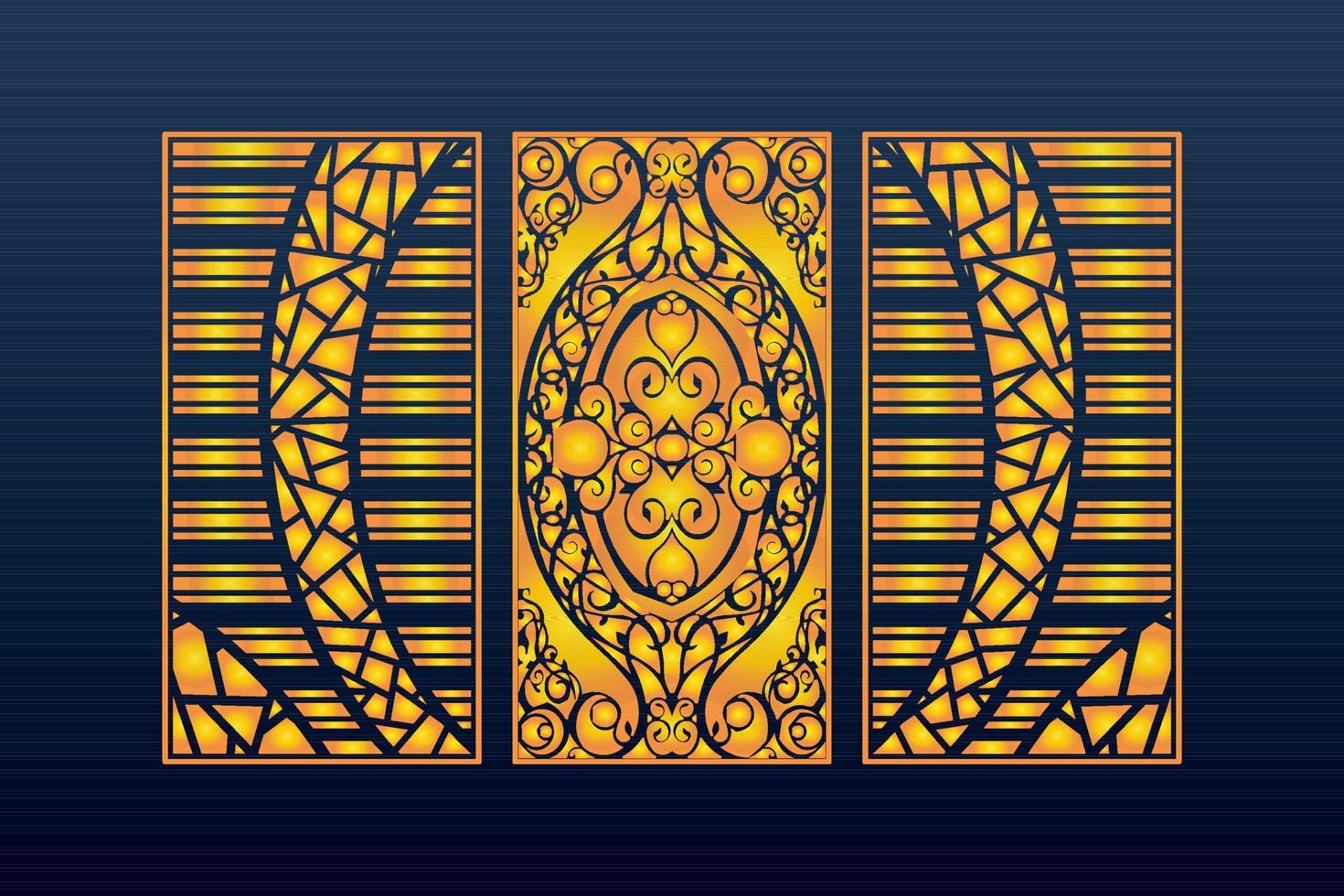 Abstract Geometric Islamic Background Decorative Arabic Ornament Cnc Cut Laser Pattern 13718370