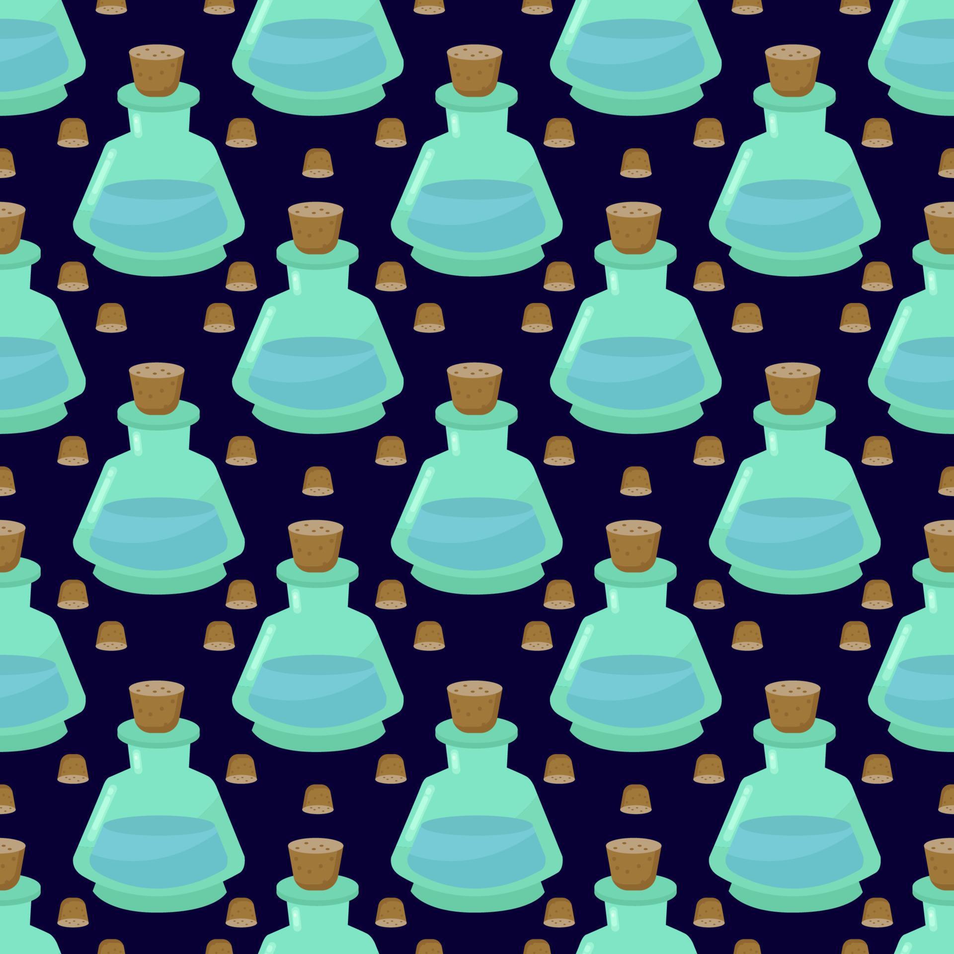 Elixir pattern, illustration, vector on white background. 13719093 ...