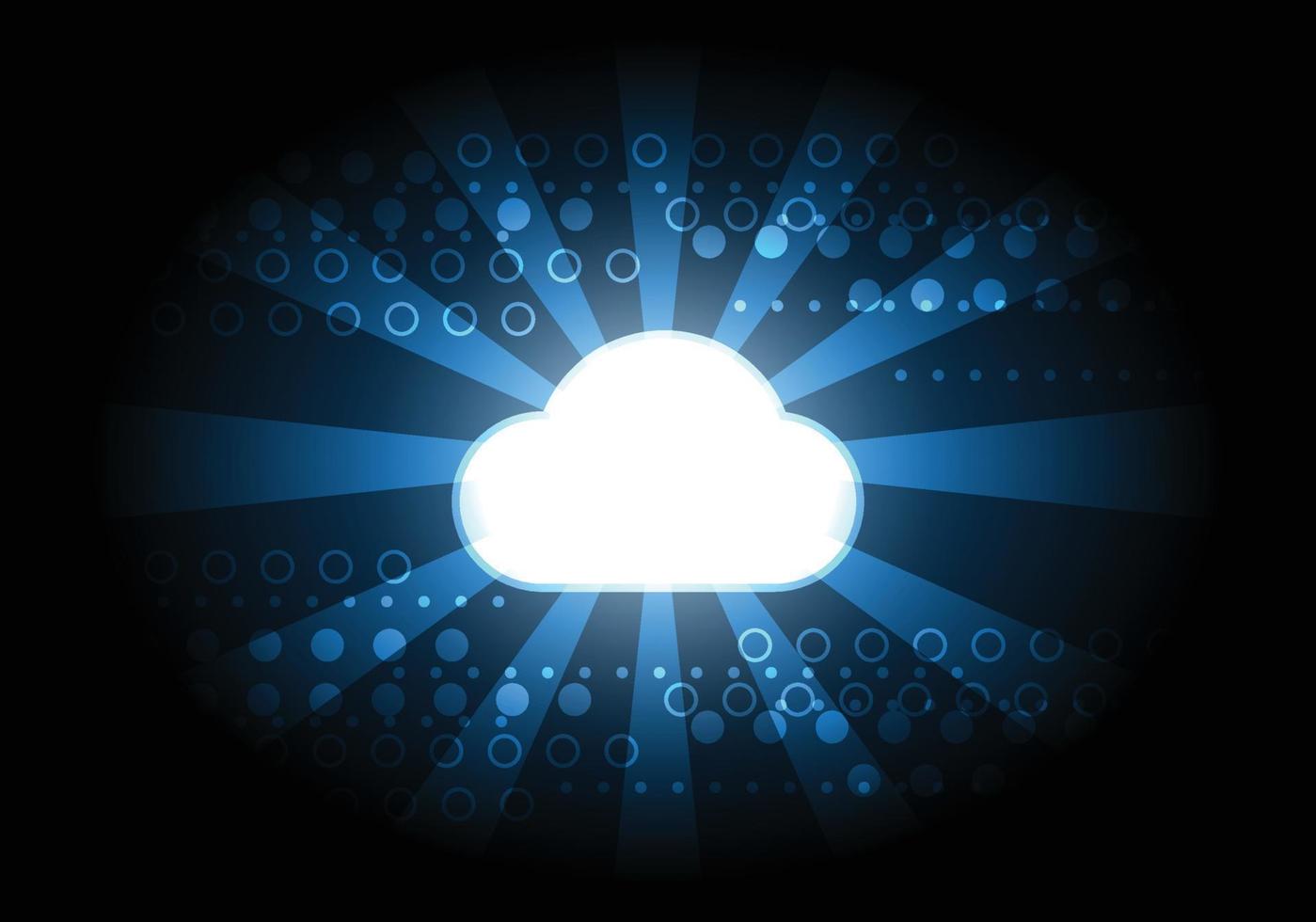 Futuristic modern cloud computer technology. Cloud computing, big data ... Futuristic modern cloud computer technology. Cloud computing, big data ...