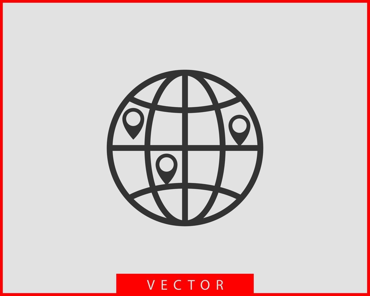 Map Icons Marker Pointer Pin Location Vector Icon Gps Navigation