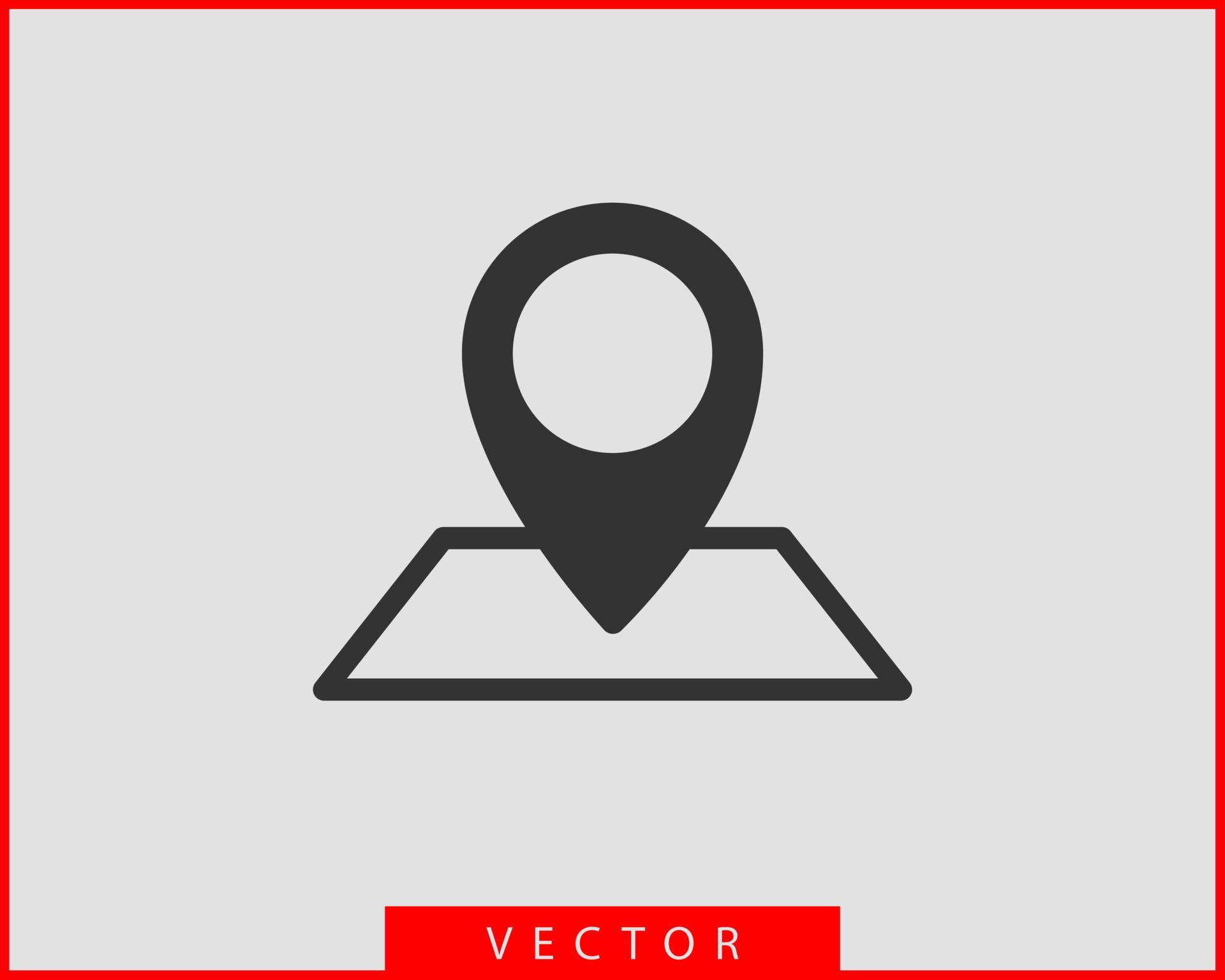 Map Icons Marker Pointer Pin Location Vector Icon Gps Navigation Symbol 13729631 Vector Art