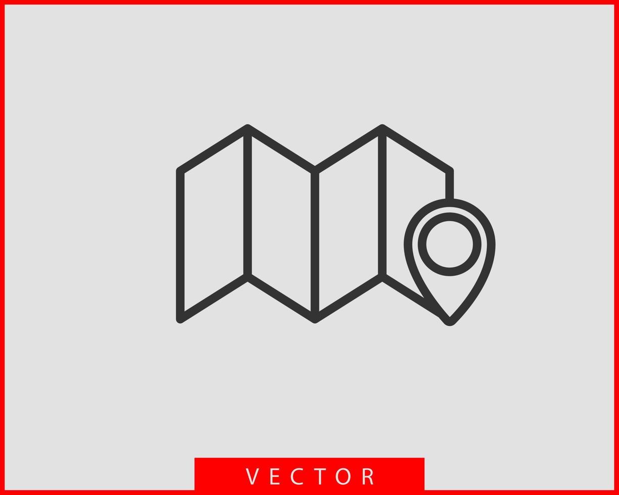 Map Icons Marker Pointer Pin Location Vector Icon Gps Navigation