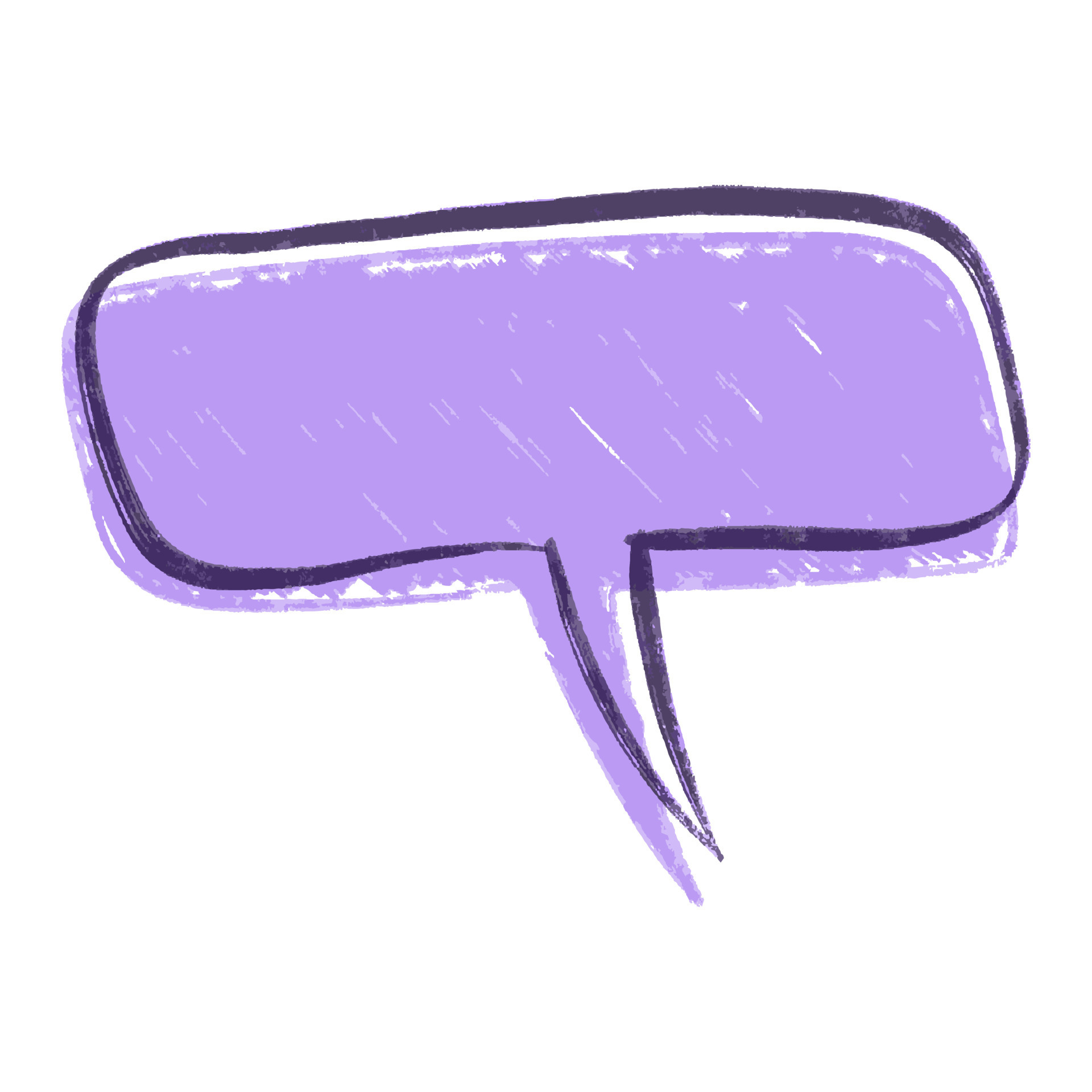 vector illustration Speech Bubbles Hand Drawn 13732623 Vector Art at ...