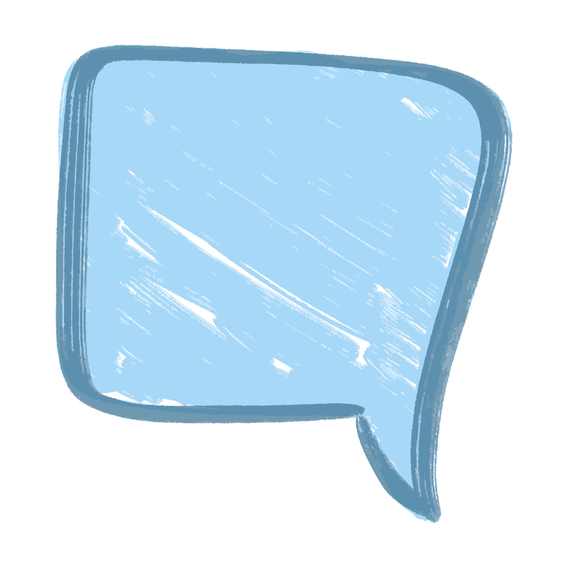 vector illustration Speech Bubbles Hand Drawn 13732625 Vector Art at ...