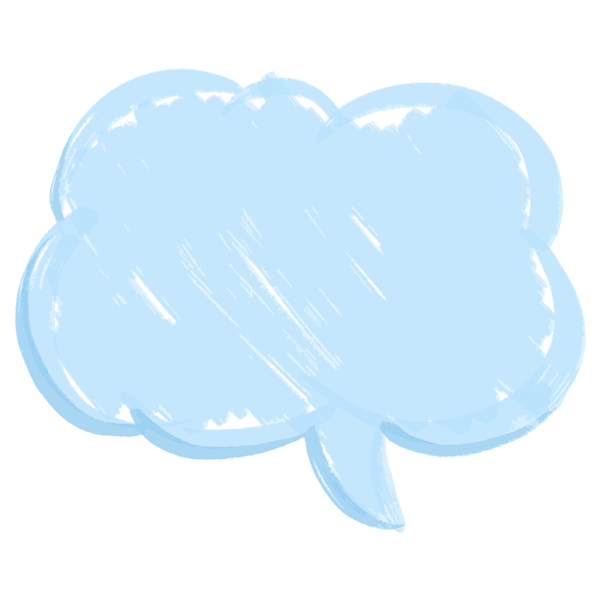 vector illustration Speech Bubbles Hand Drawn 13733207 Vector Art at ...