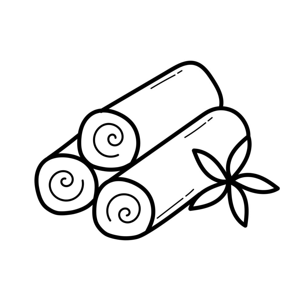 Three rolled hot towels isolated on white background. Spa, wellness ... Three rolled hot towels isolated on white background. Spa, wellness ...