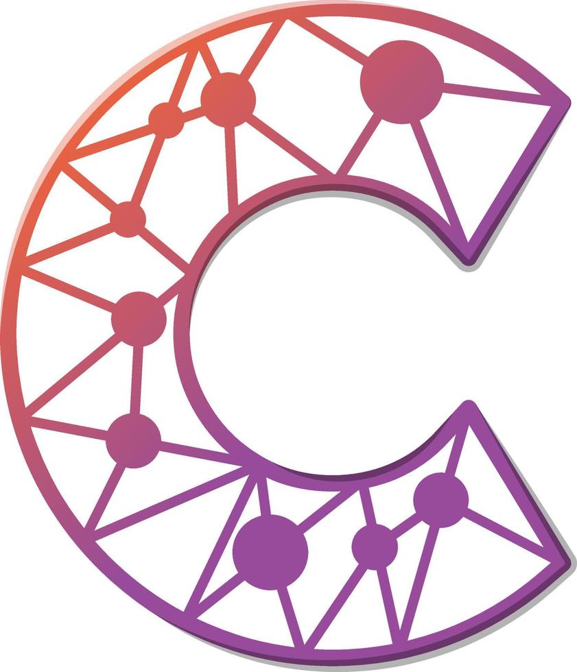 ilustración abstracta del logotipo de la letra c en un estilo moderno y minimalista 13739492 ...