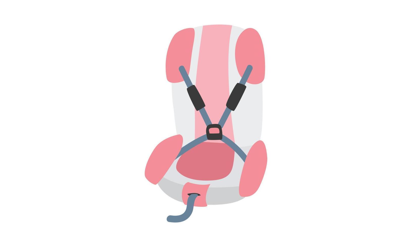 Safety baby car seat clipart. Simple cute baby car seat with strap flat ... Safety baby car seat clipart. Simple cute baby car seat with strap flat ...