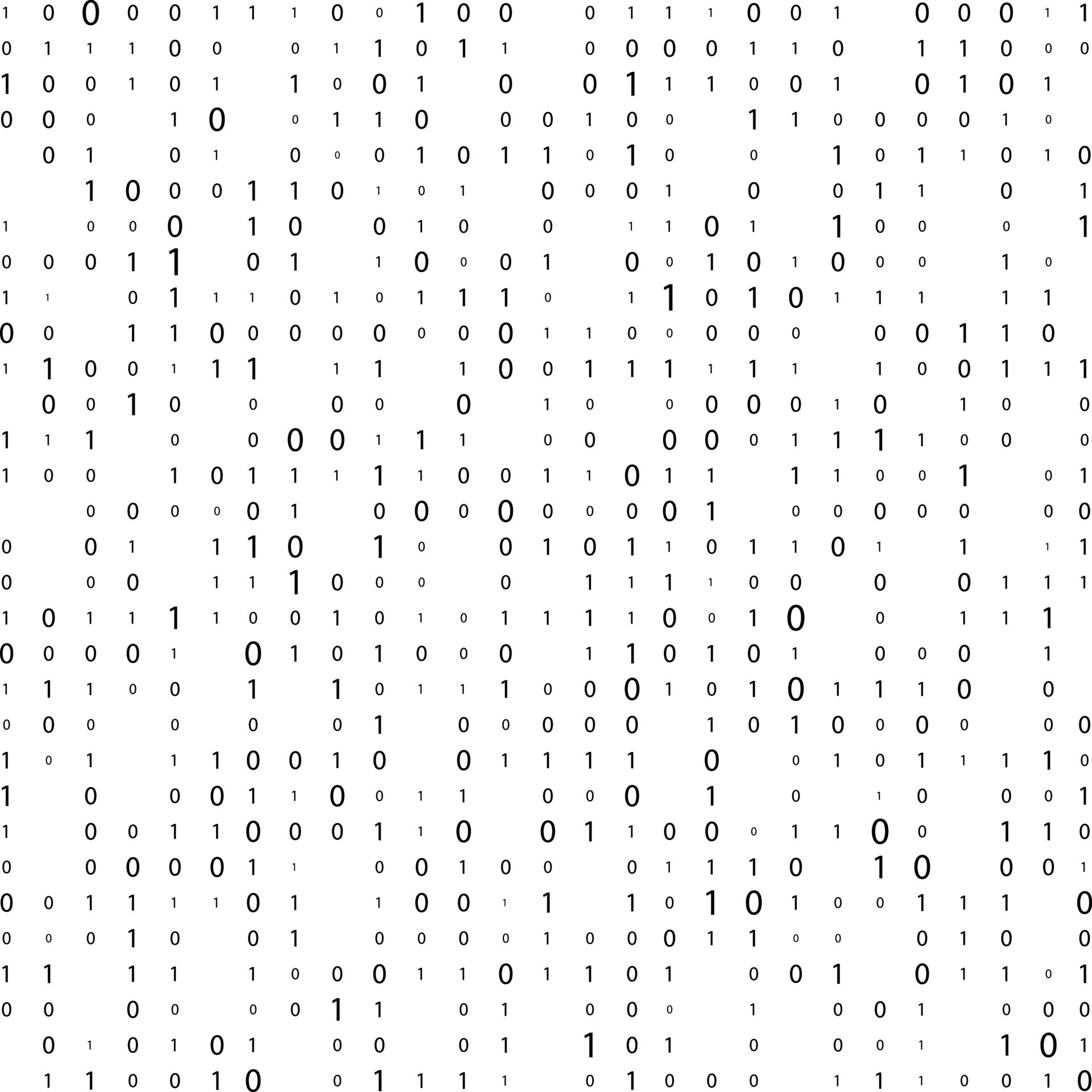 Binary Code Digital Technology Background Digital Data Stream Matrix Binary Code 13741452