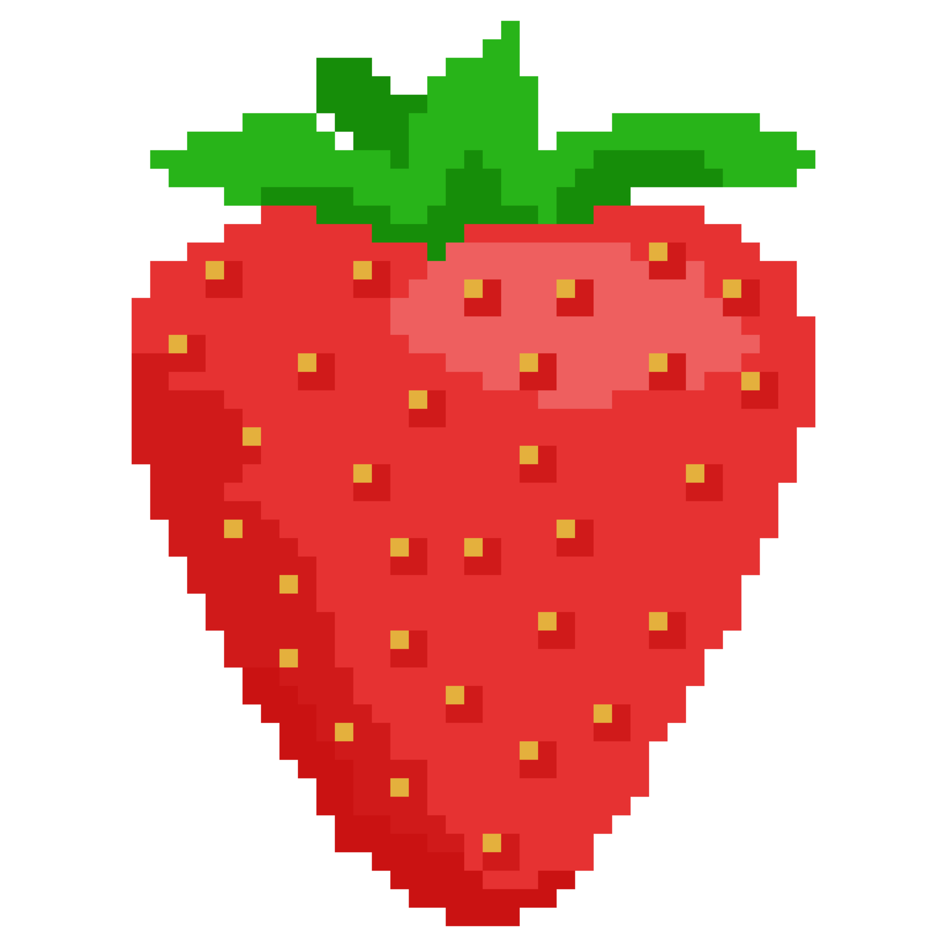 strawberry pixel art 13743167 PNG strawberry pixel art 13743167 PNG