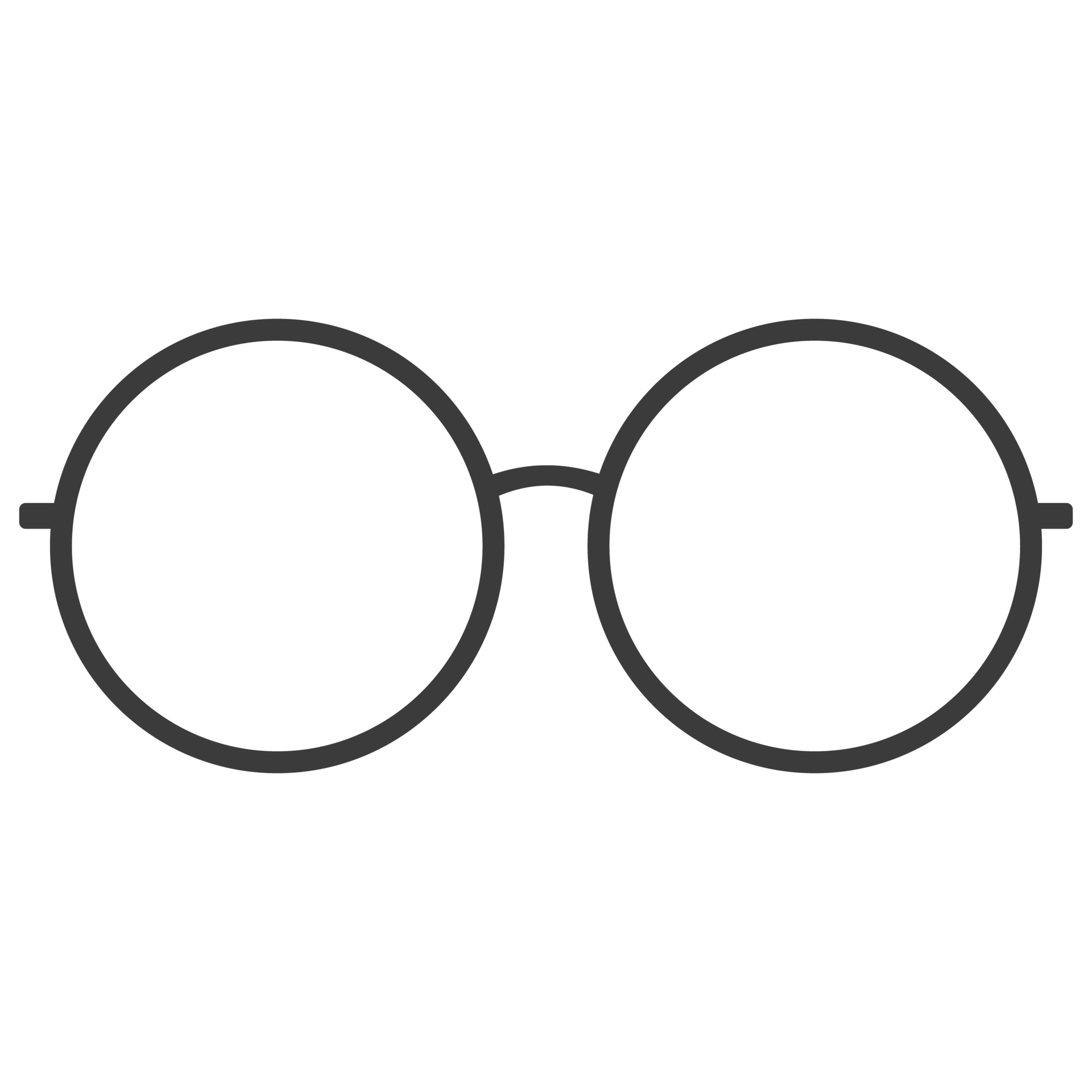 Illustration Of Glasses Icon 13743342 Png
