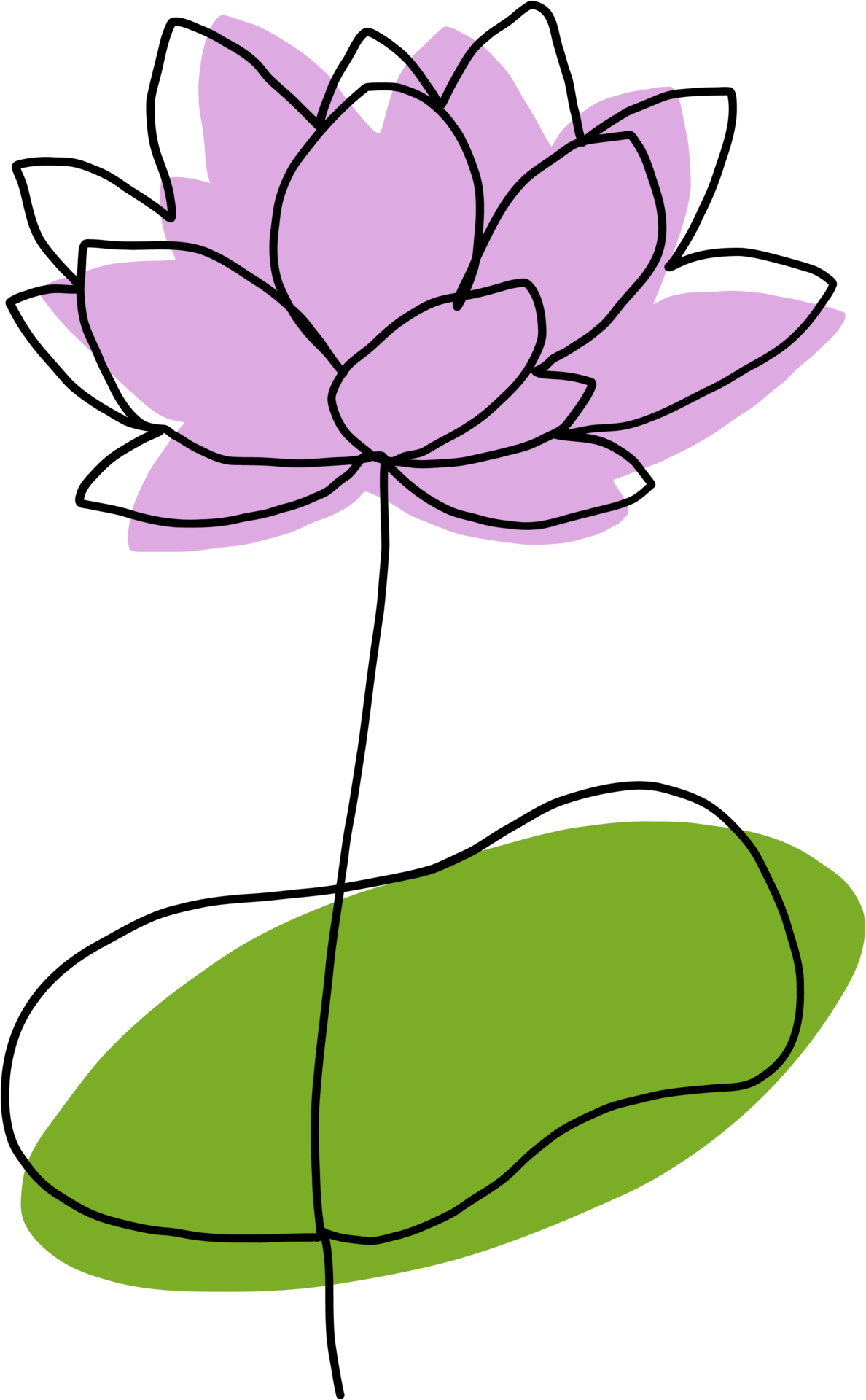 simplicity flower freehand continuous line drawing 13743458 PNG simplicity flower freehand continuous line drawing 13743458 PNG