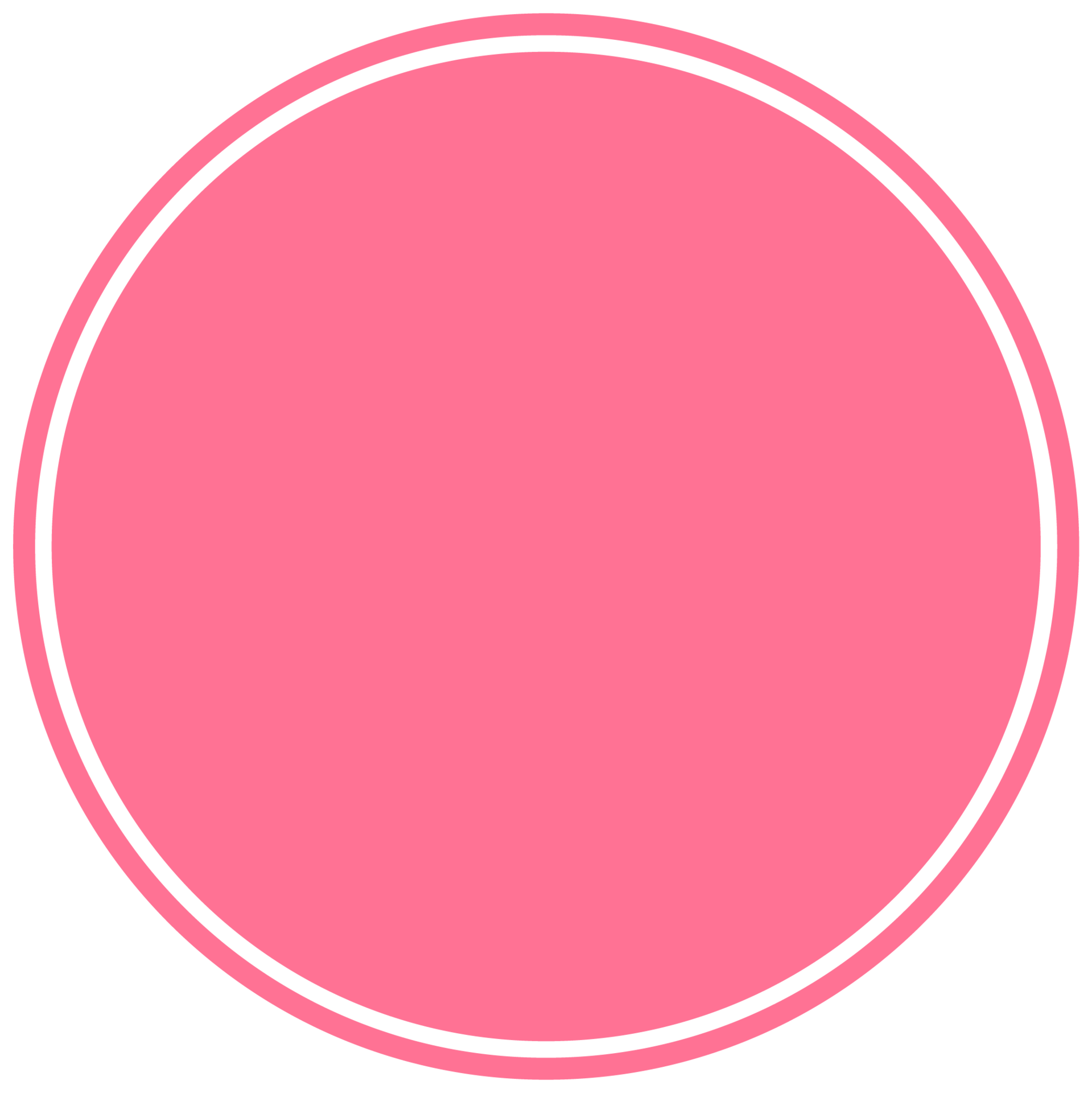 Pink round background for text. Create posts, stories, headlines, highlights. Transparent PNG ...
