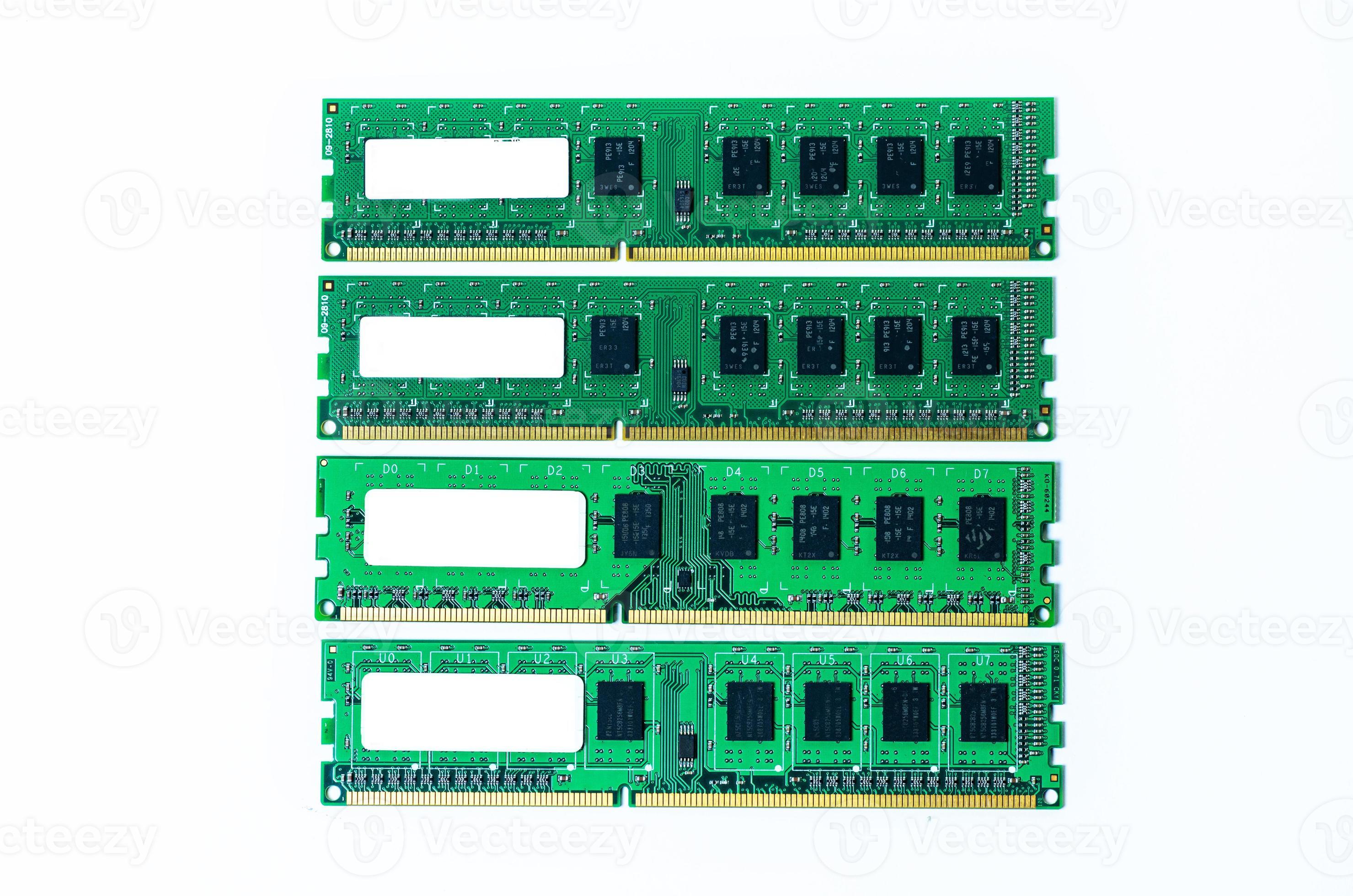 Computer memory card Close up memory socket on board computer server 13748160 Stock Photo at ...