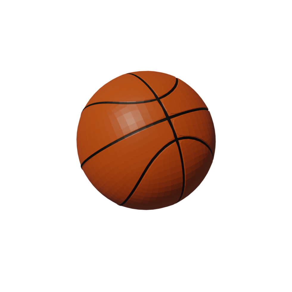 Realistic 3D basketball 13749091 PNG