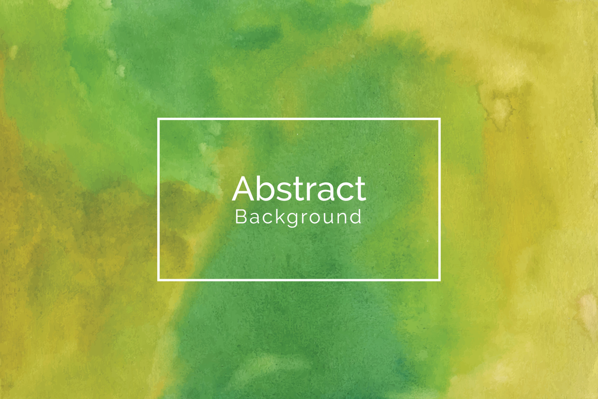 yellow and green watercolor texture background 13750102 Vector Art at ...