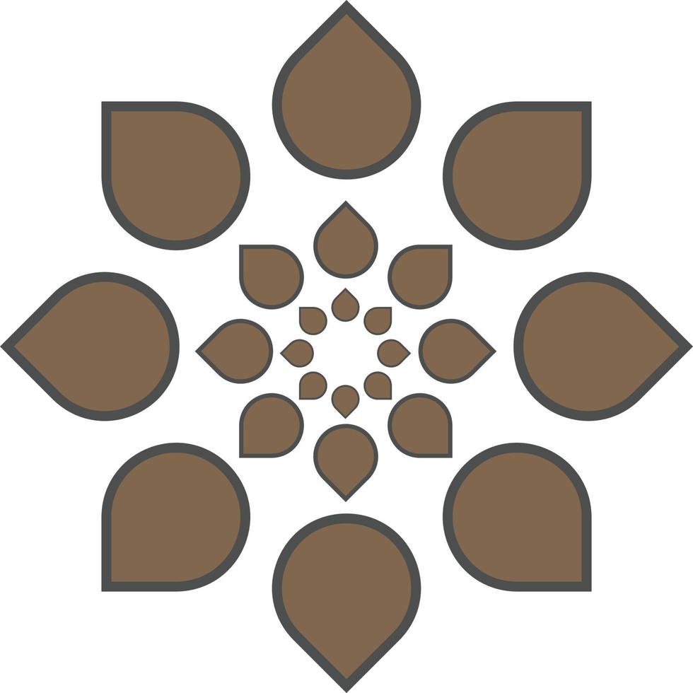 Simple Mandala vector 13753698 Vector Art at Vecteezy Simple Mandala vector 13753698 Vector Art at Vecteezy