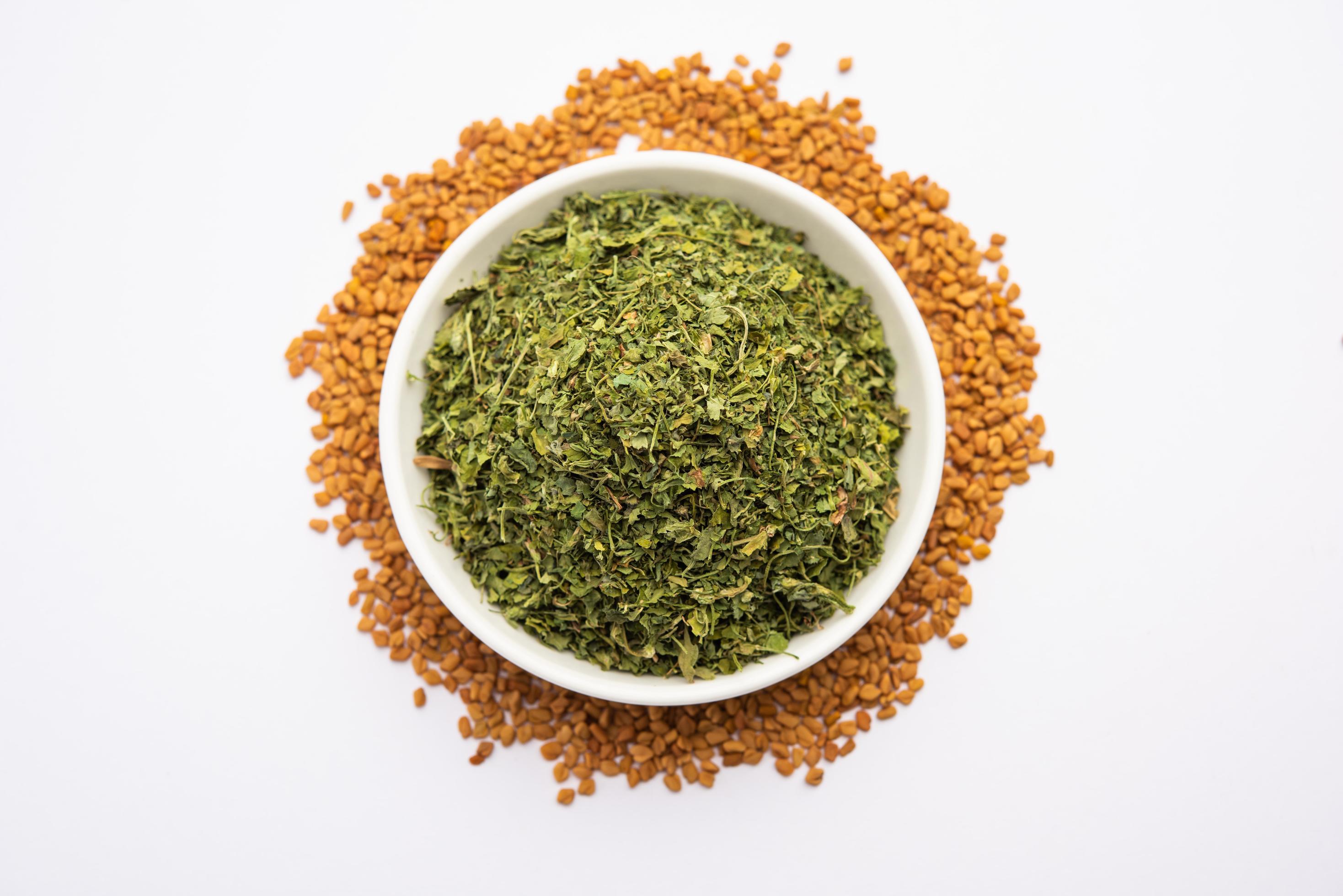 Kasuri Methi or Kasoori Methi or dried fenugreek leaves also known as ...