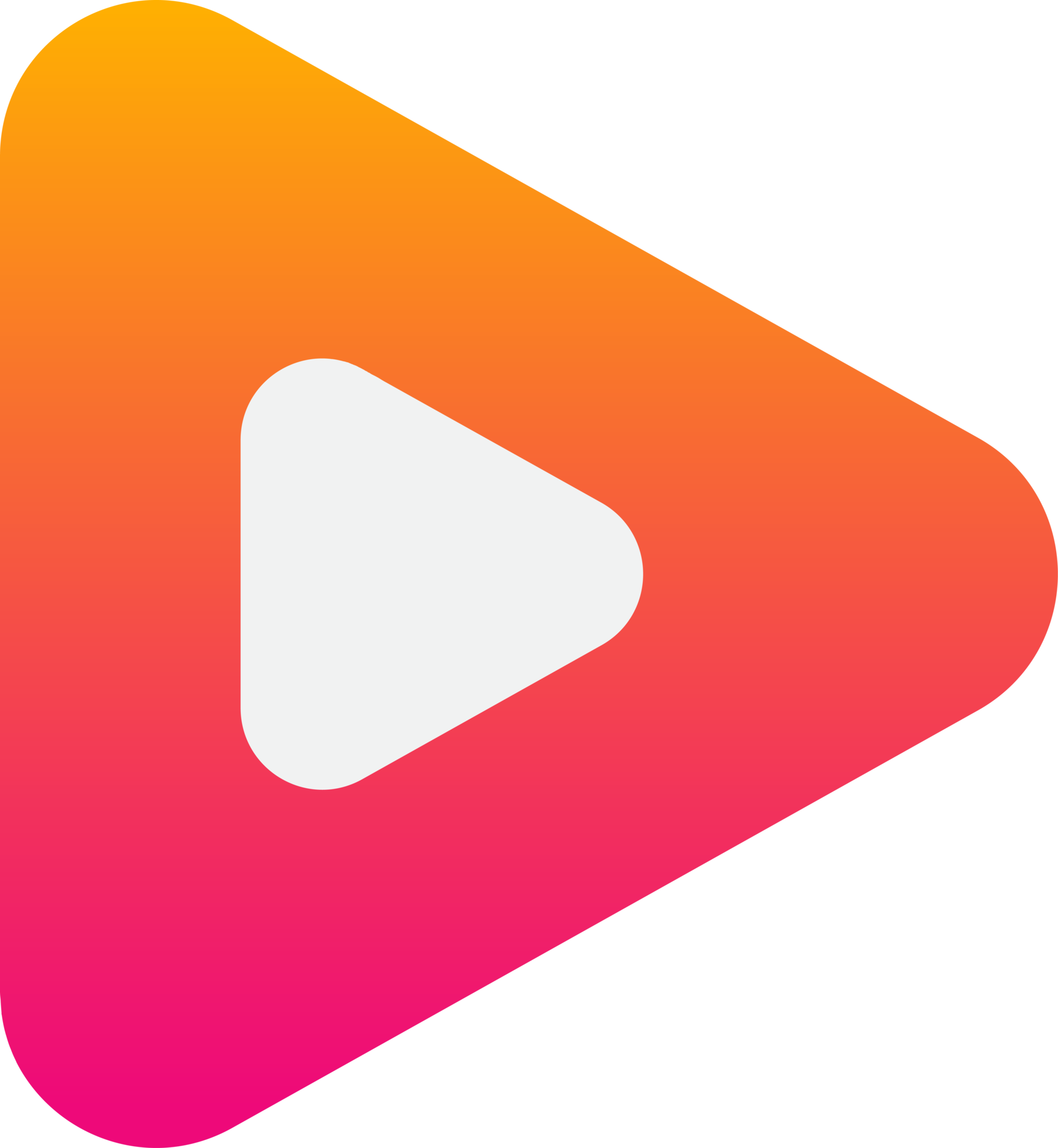 Abstract play button logo illustration in trendy and minimal style 13758086 PNG