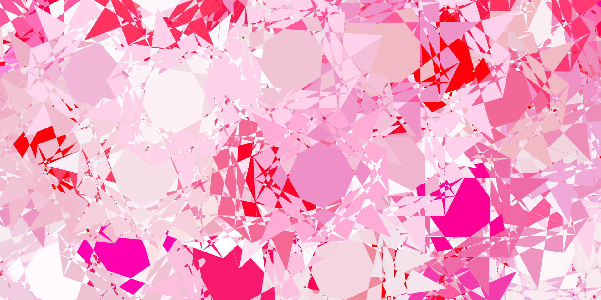 Light pink vector pattern with polygonal shapes. 13758580 Vector Art at ...