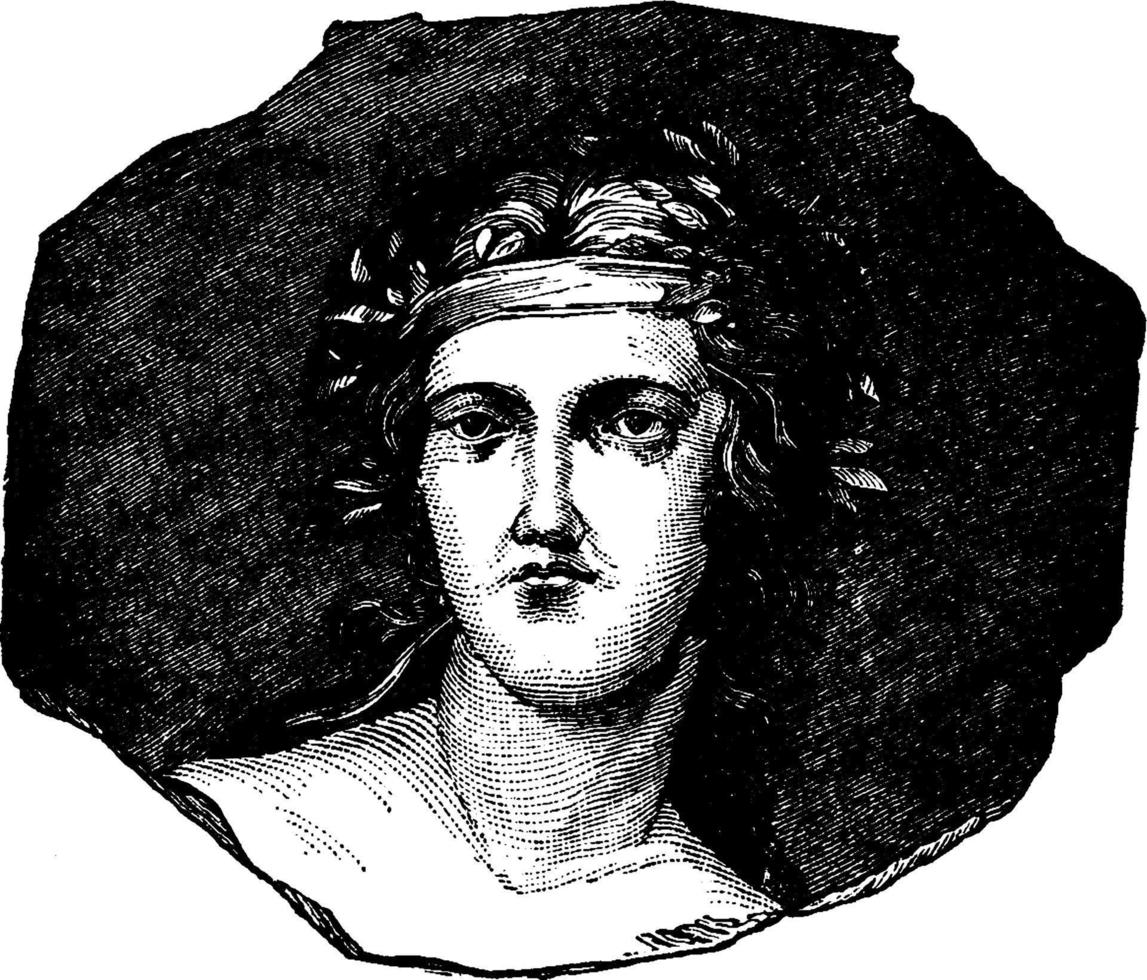 Circe Vintage Illustration 13759973 Vector Art At Vecteezy